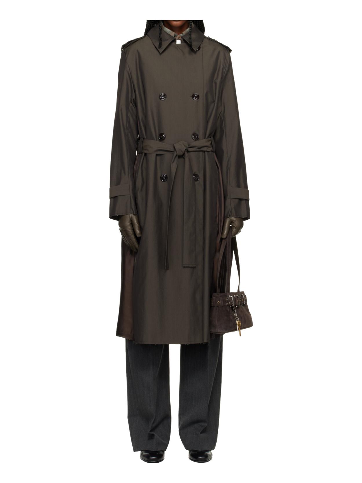 OUR LEGACY Our Legacy Origami Wool Blend Trench Coat